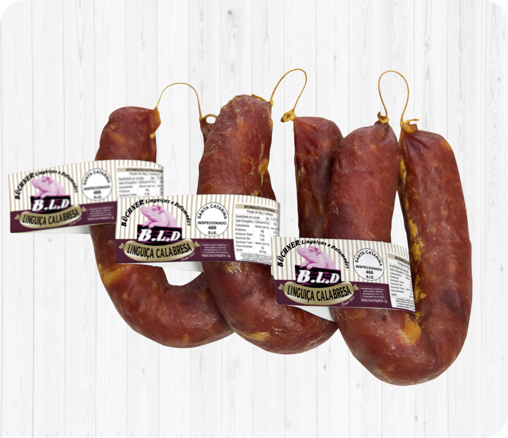 Linguiça Calabresa Defumada – Büchner